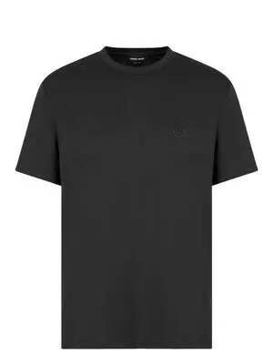 Giorgio Armani Iconic Logo T-shirt - Black