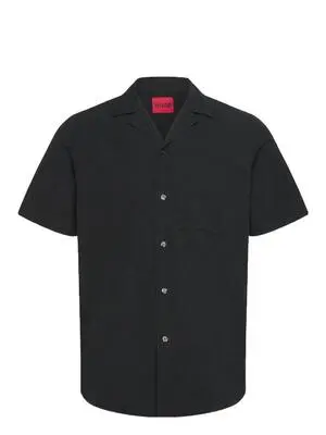 Hugo Boss Short Sleeve Shirt - Black