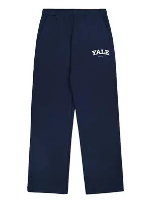 SPORTY  RICH Sporty & Rich Printed Casual Pants - Black
