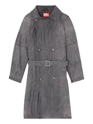 DIESEL® D-matthew-s Trench Coat - Grey