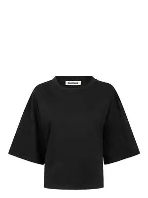 DARKPARK DARKPARK Doyle Draped T-Shirt Black