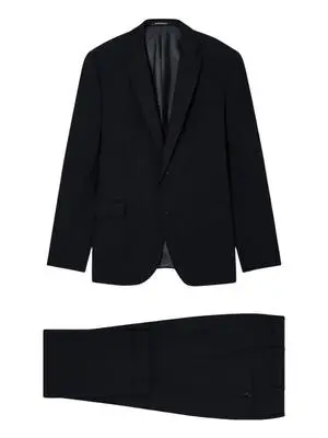 Emporio Armani Emporio Armani Two-Piece Tailored Suit Navy Blue