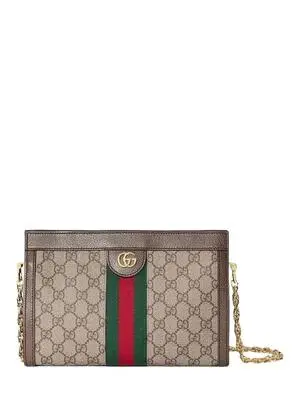 Gucci Ophidia GG Small Shoulder Bag Beige/ebony