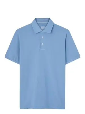 Fedeli Short Sleeve Polo Shirt - Blue