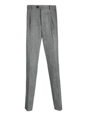 BRUNELLO CUCINELLI Brunello Cucinelli Pressed-Crease Virgin Wool Trousers