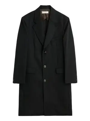 Our Legacy Dolphin Buttoned Coat - Black