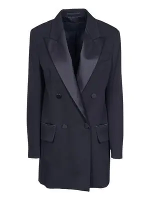Max Mara Double-breasted Blazer - Black