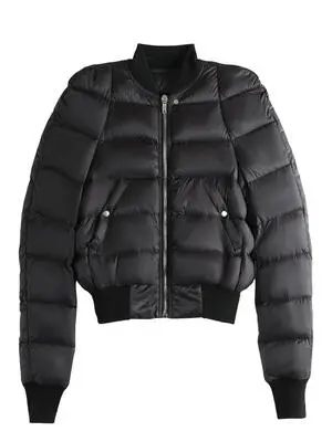 Rick Owens Padded Bomber Jacket - Black