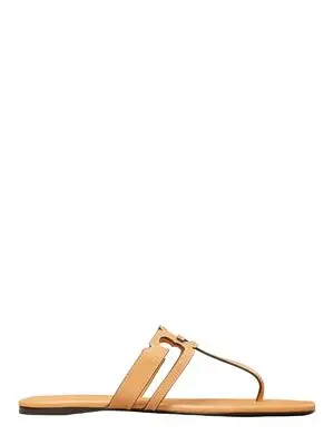 Tory Burch Ines T-strap Sandals - Camel/camel