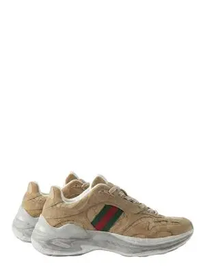 Gucci 2.0 Panelled Sneakers - Brown