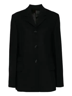 TOTÊME Totême Single-Breasted Collared Jacket