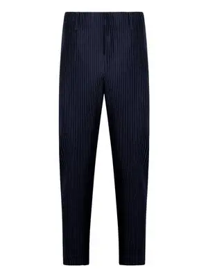Issey Miyake Homme Plissé Pleated Trousers - Black