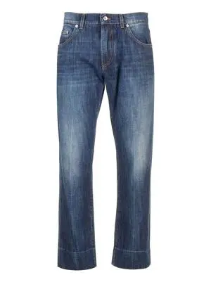 DOLCE & GABBANA Dolce & Gabbana Logo Plaque Jeans