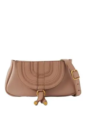 Chloé Marcie Small Shoulder Bag - Brown