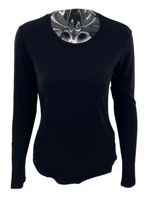 Max Mara Long-sleeved T-shirt - Black