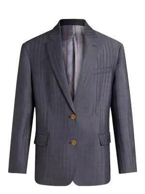 Etro Pegaso Single-breasted Blazer - Black