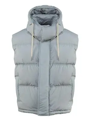 Ami Padded Hooded Vest - Blue