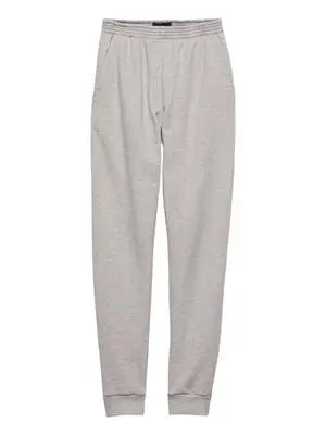 Prada Cotton Fleece Joggers - Grey
