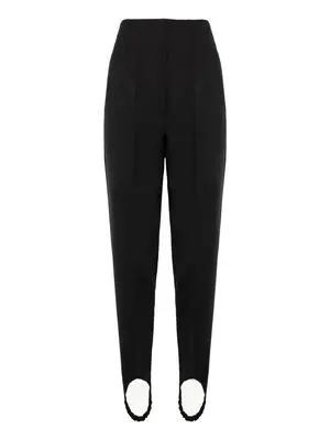 Giuseppe Di Morabito High-waisted Wool-blend Leggings - Black