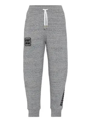 Dsquared2 Gym Dean Drawstring Logo Track Pants - Grey