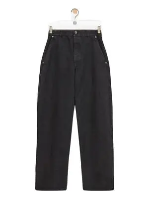 LOEWE Loewe Mid-Rise Straight Leg Trousers
