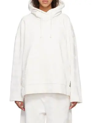 Marc Jacobs Monogram Drawstring Hoodie - White