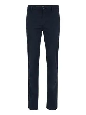 Hugo Boss Straight Leg Casual Pants - Black