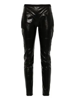 Rick Owens Twill Leggings - Black
