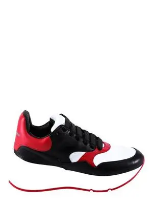 Alexander McQueen Logo Detailed Casual Sneakers - Black