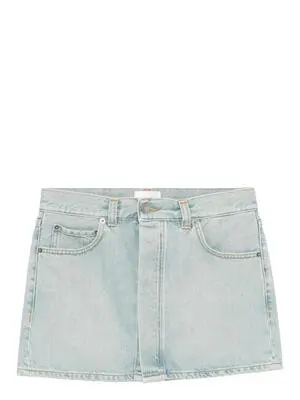 HAIKURE Maudie Denim Skirt - Light Blue