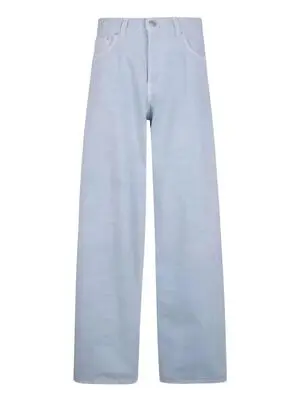 HAIKURE Haikure Logo Patch Wide-Leg Jeans