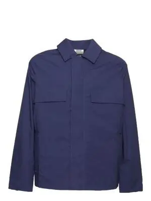 K-WAY Three-layers Poplin Jacket - Blue