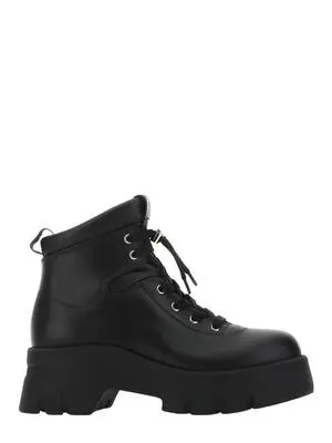 GIANVITO ROSSI Vancouver Chunky Sole Boots - Black