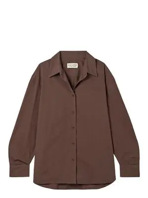 NILI LOTAN Nili Lotan Amante Cotton Poplin Shirt