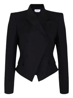 Alexander McQueen Double-breasted Blazer - Black