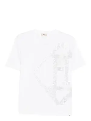 Herno Embellished Crewneck T-shirt - White
