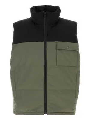 A.P.C. A.P.C. Logo Printed Zipped Padded Vest