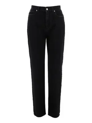 Alexander McQueen High Waist Jeans - Black
