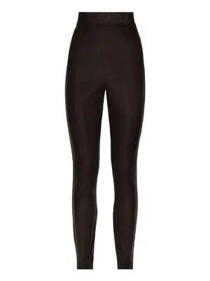 Dolce & Gabbana Logo Leggings - Black