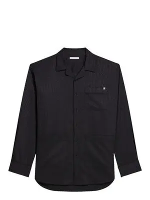 Helmut Lang Geometric-print Shirt - Black
