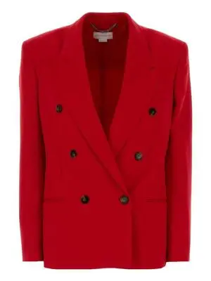 Stella McCartney Stella McCartney Double Breasted Jacket Red