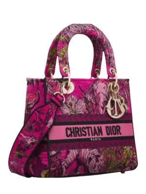 Dior Lady D-lite Bag - Red