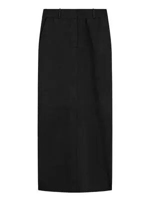 JOSEPH Straight Midi Skirt - Black