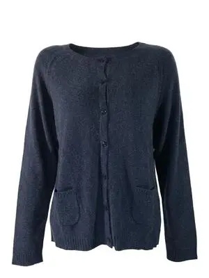 MAX MARA Weekend Max Mara Long-Sleeved Knitted Cardigan With Pockets