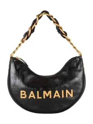 Balmain 1945 Soft Shoulder Bag - Black