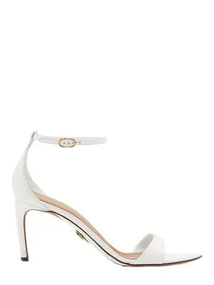 Dolce & Gabbana Stiletto Heeled Sandals - White