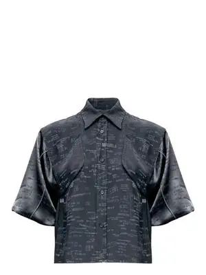 MAISON MARGIELA Mm6 Maison Margiela Jacquard Convertible Shirt