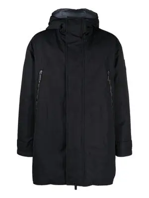 Giorgio Armani Long-sleeved Down Jacket - Black