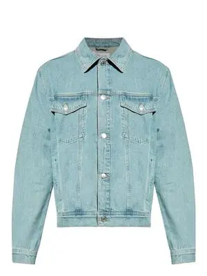 SAMSOE SAMSOE Denim Trucker Jacket - Blue