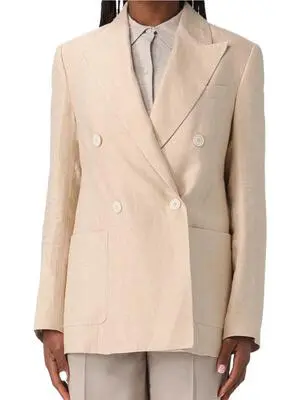 Eleventy Double-breasted Blazer - Nude